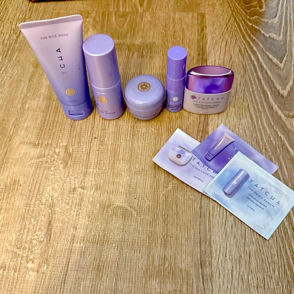 Tatcha | Skincare | Tatcha Dewy Skincare 5 Piece Travel Set | Poshmark